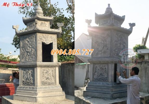 Tháp để tro cốt - 10 mẫu tháp để tro cốt bằng đá phổ biến hiện nay